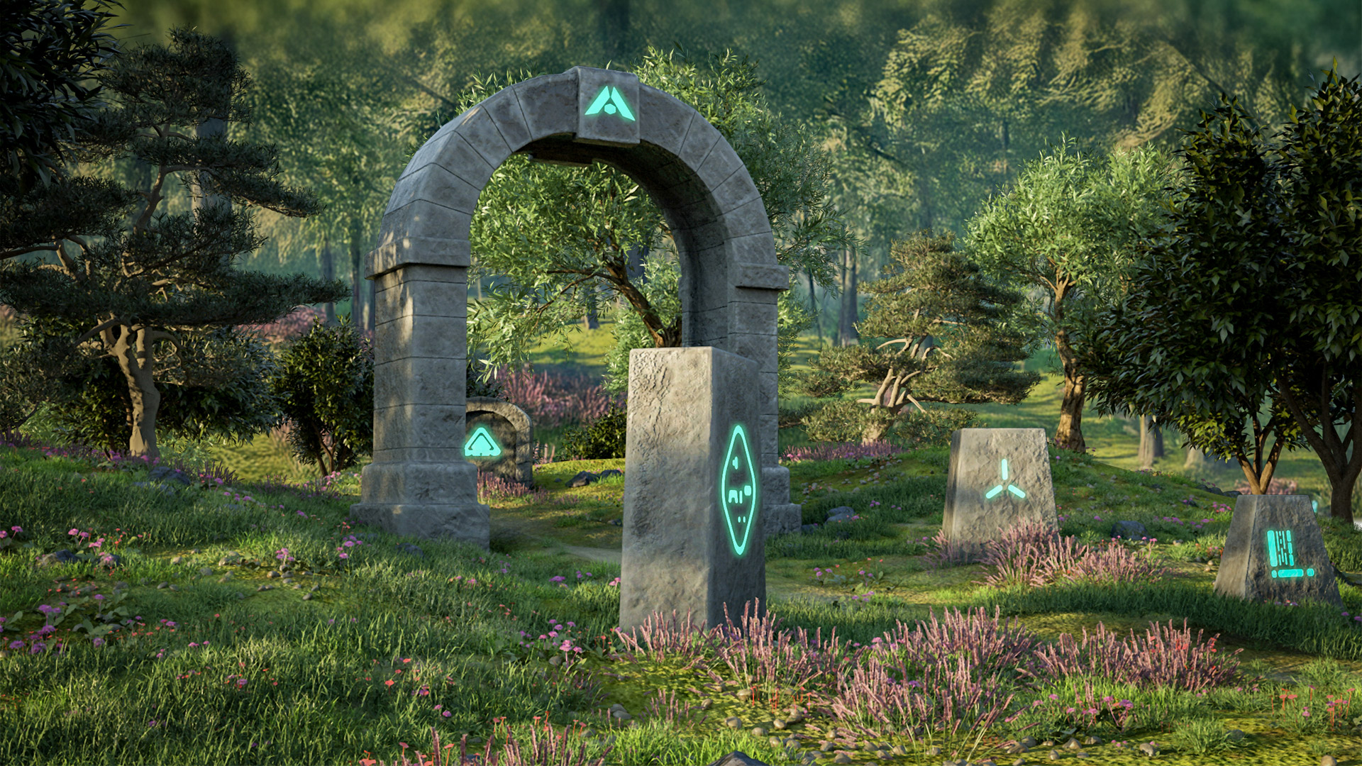 The Runebound Archway | Daz 3D