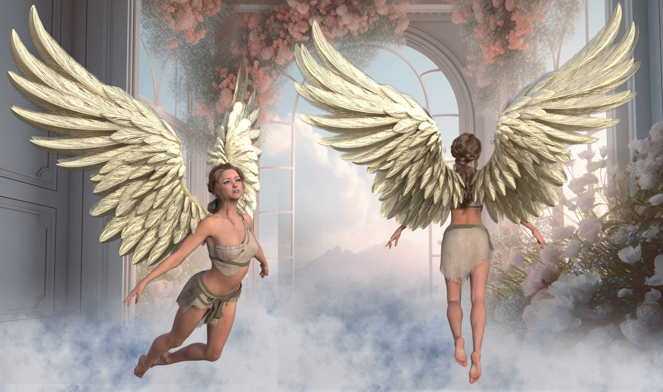 FD Angel Wings for Genesis 9 | Daz 3D