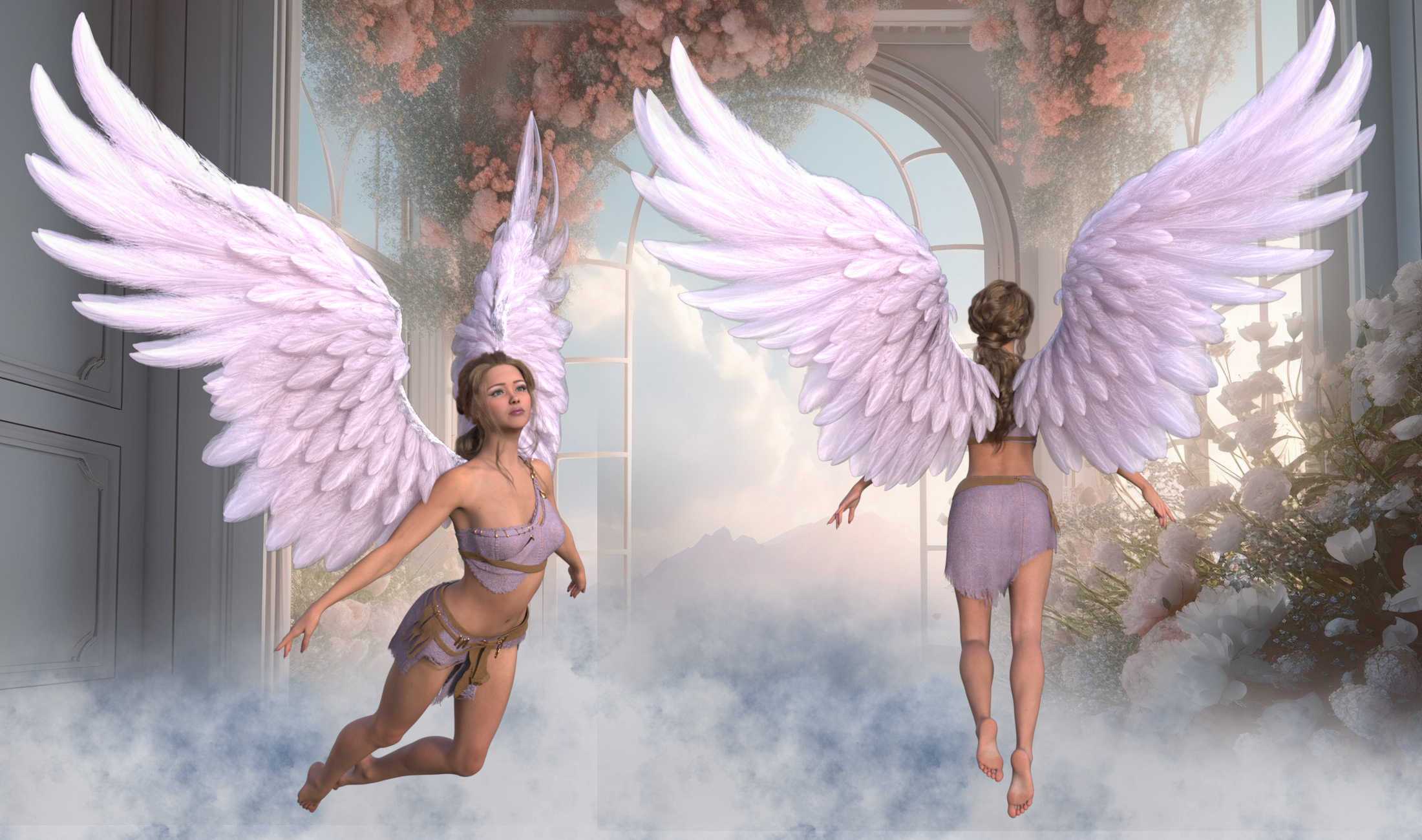 FD Angel Wings for Genesis 9 | Daz 3D