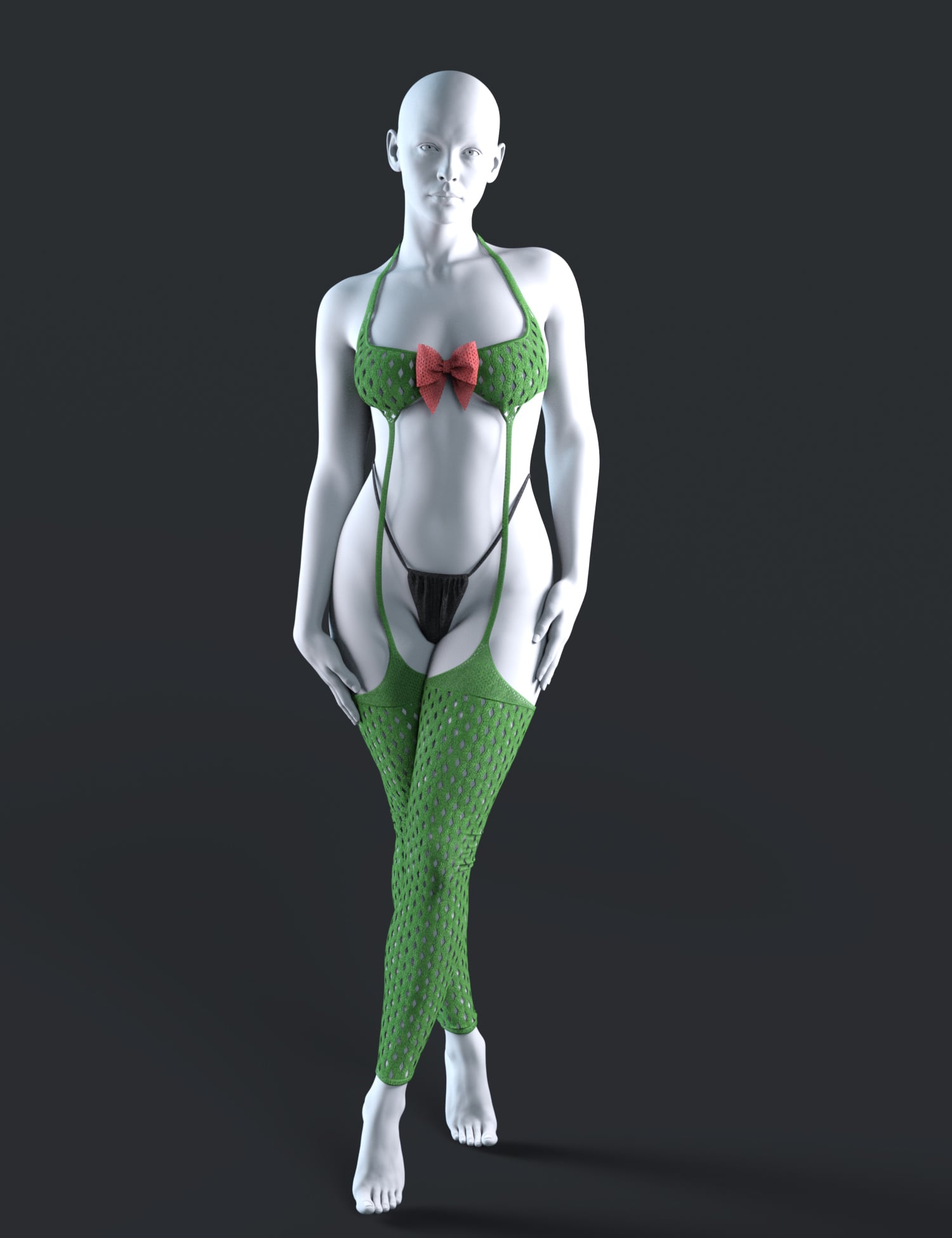 SPR Enchanting Jumpsuit Socks for Genesis 9 | Daz 3D