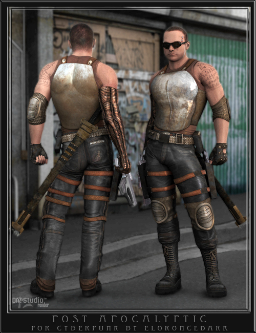 Post Apocalyptic for Cyberpunk | Daz 3D
