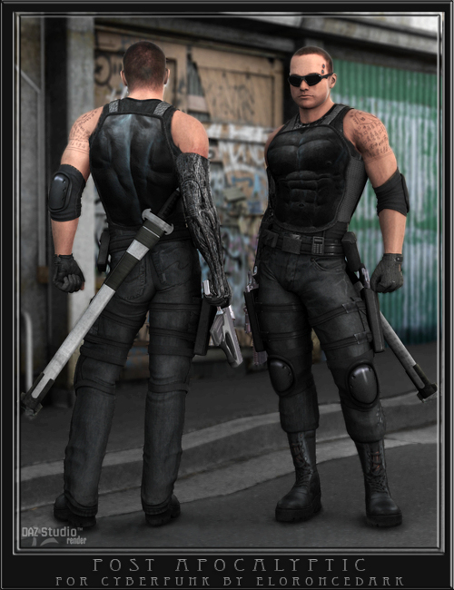 Post Apocalyptic for Cyberpunk | Daz 3D