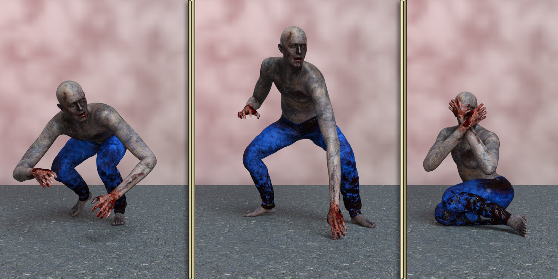 Long Arms Shape and Poses for Genesis 9 | Daz 3D