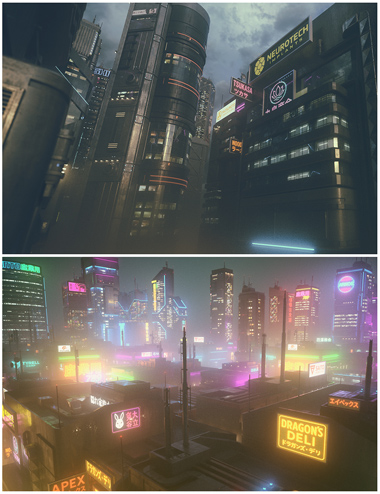 Cyberpunk Kitset - Highrise | Daz 3D