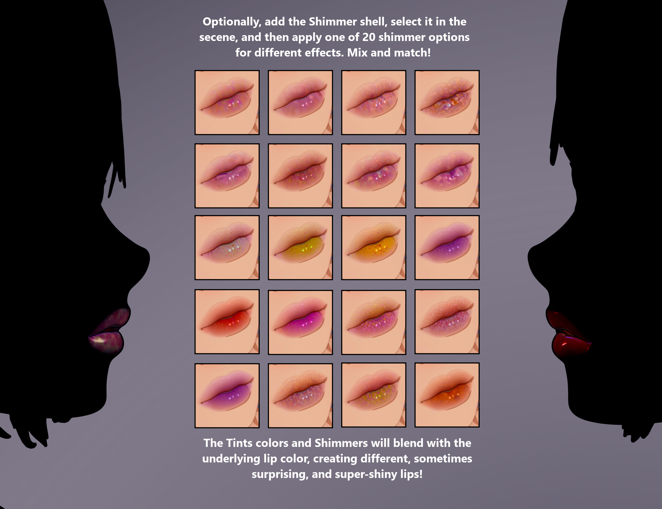 DD Wet Lips for Genesis 9 | Daz 3D