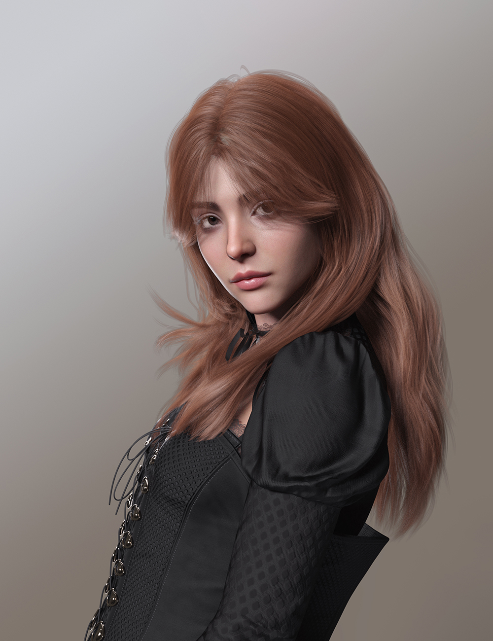 MB Trevina Hair and MB Trevina for Genesis 9 Feminine | Daz 3D