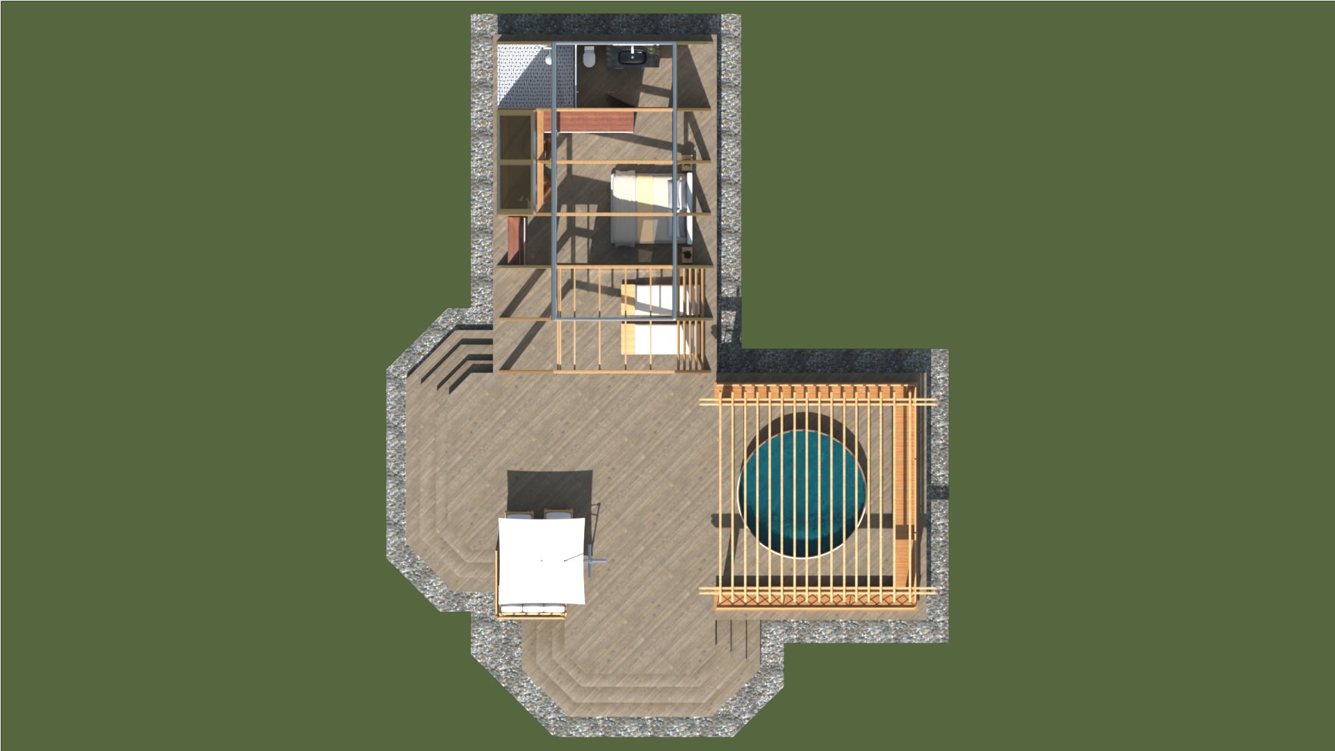 Snuggle Springs Retreat | Daz 3D