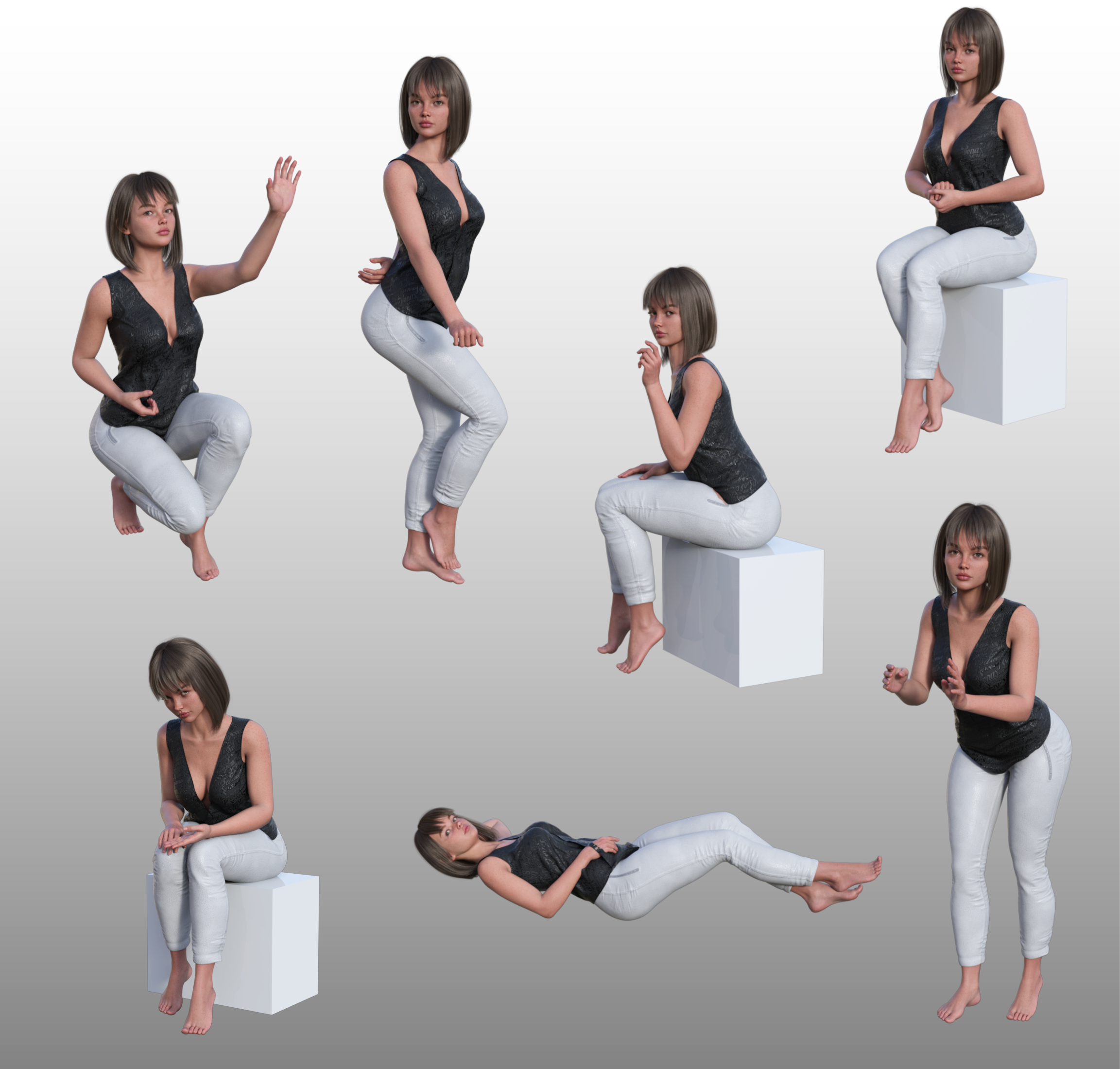 FG Everyday Library Poses | Daz 3D