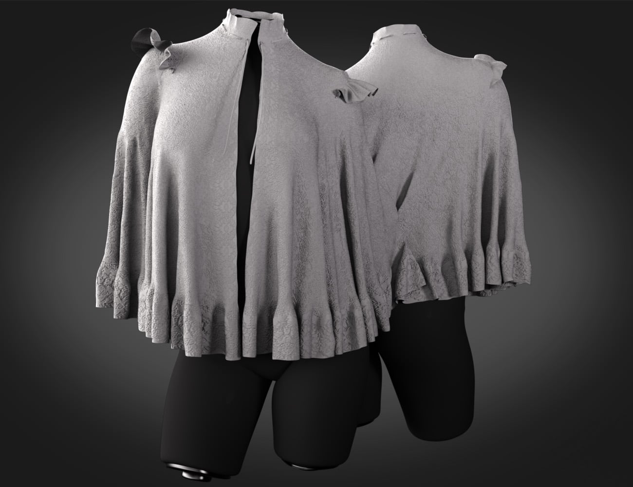 dForce CB After Dark Cape | Daz 3D
