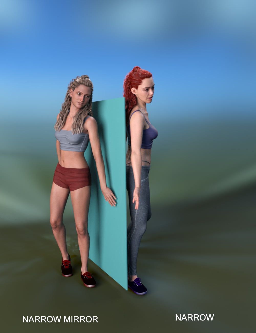 Hiking Poses for Genesis 9 | Daz 3D