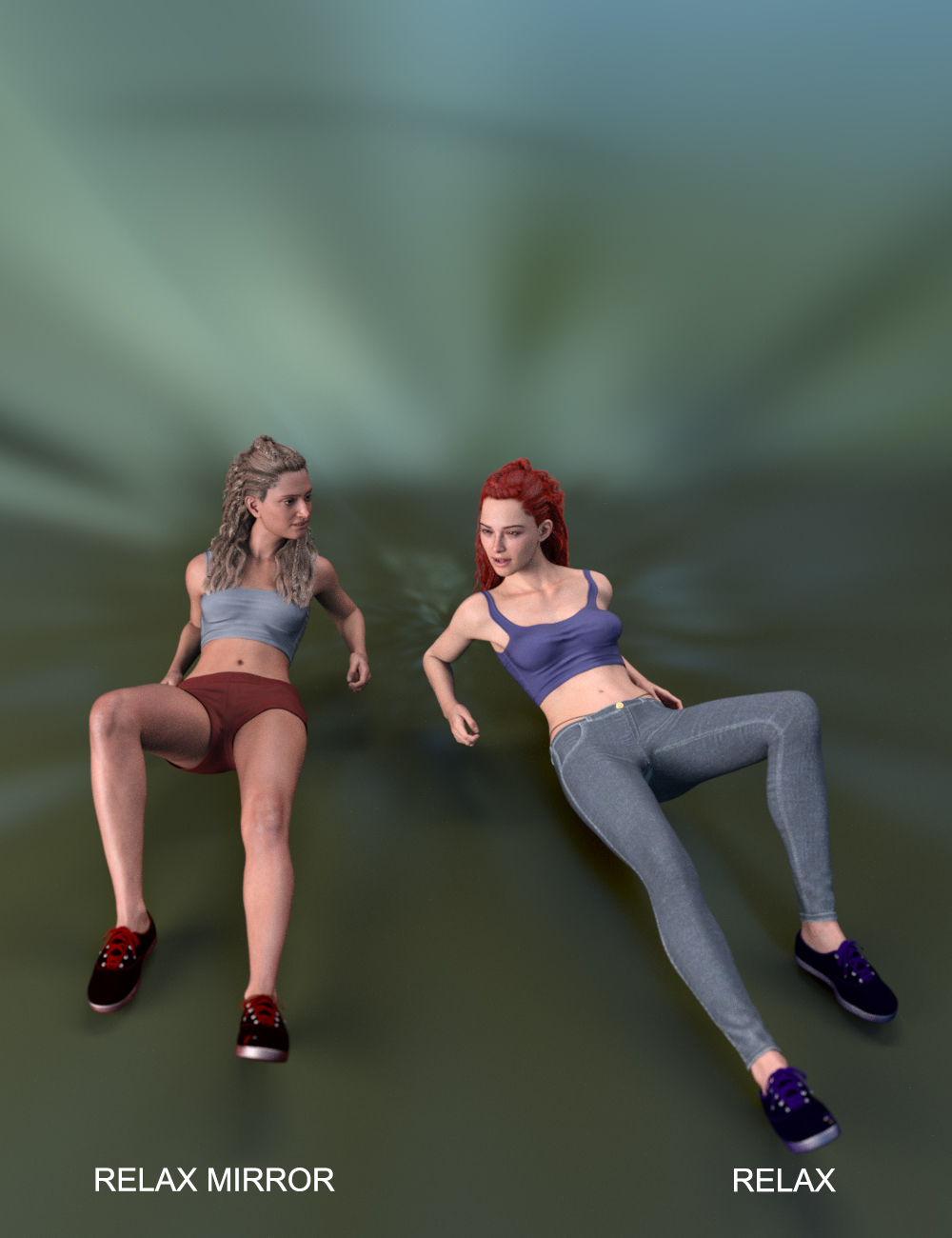 Hiking Poses for Genesis 9 | Daz 3D