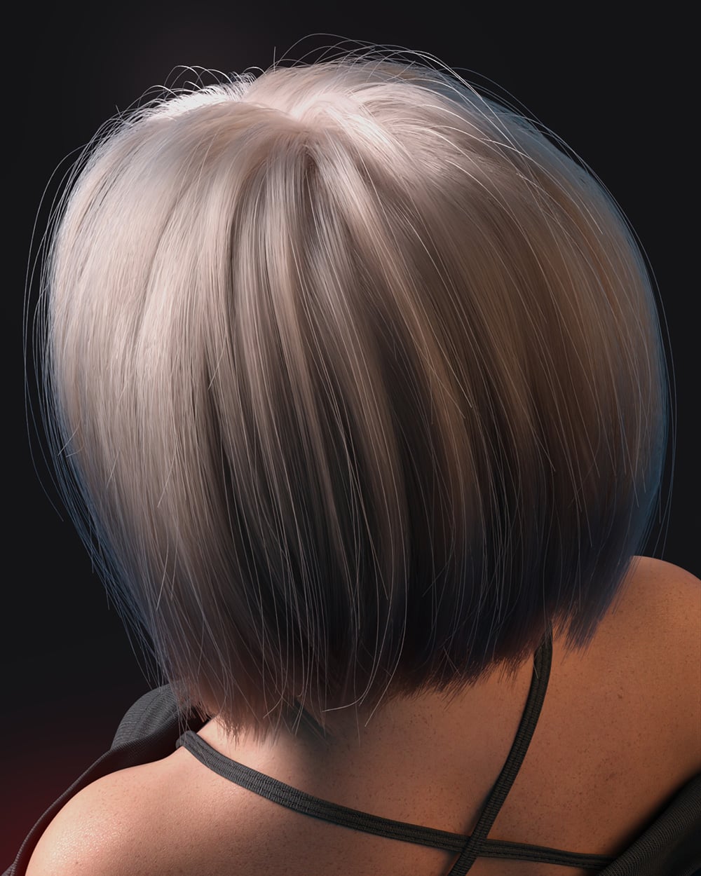 dForce Hailey Hair for Genesis 9 | Daz 3D