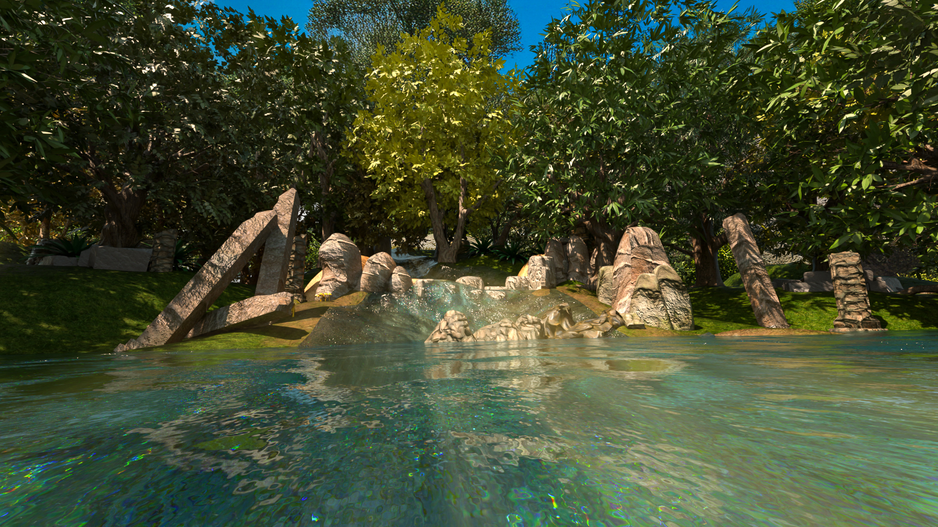 Aetherwood Falls | Daz 3D