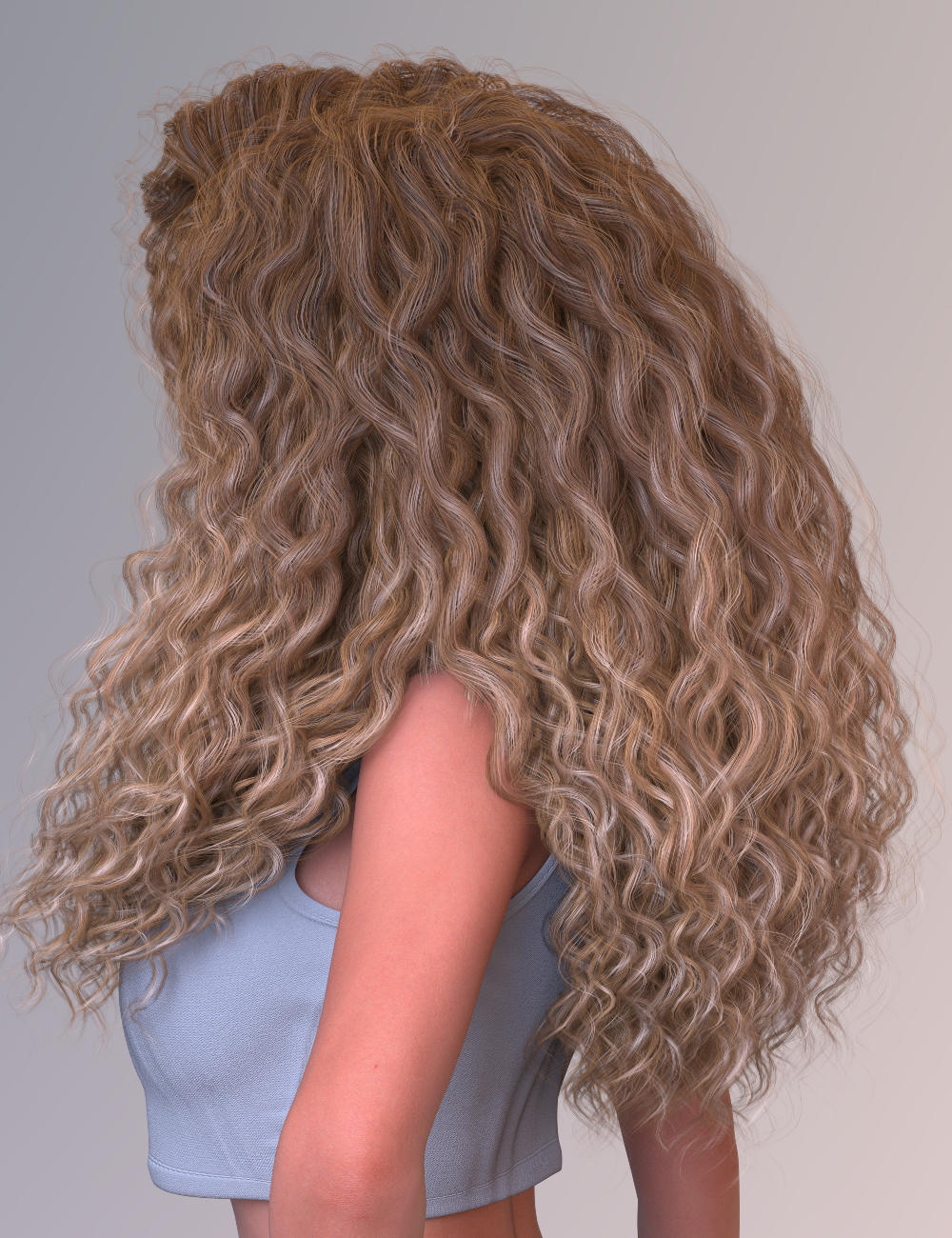 Velarissa Hair for Genesis 9 | Daz 3D