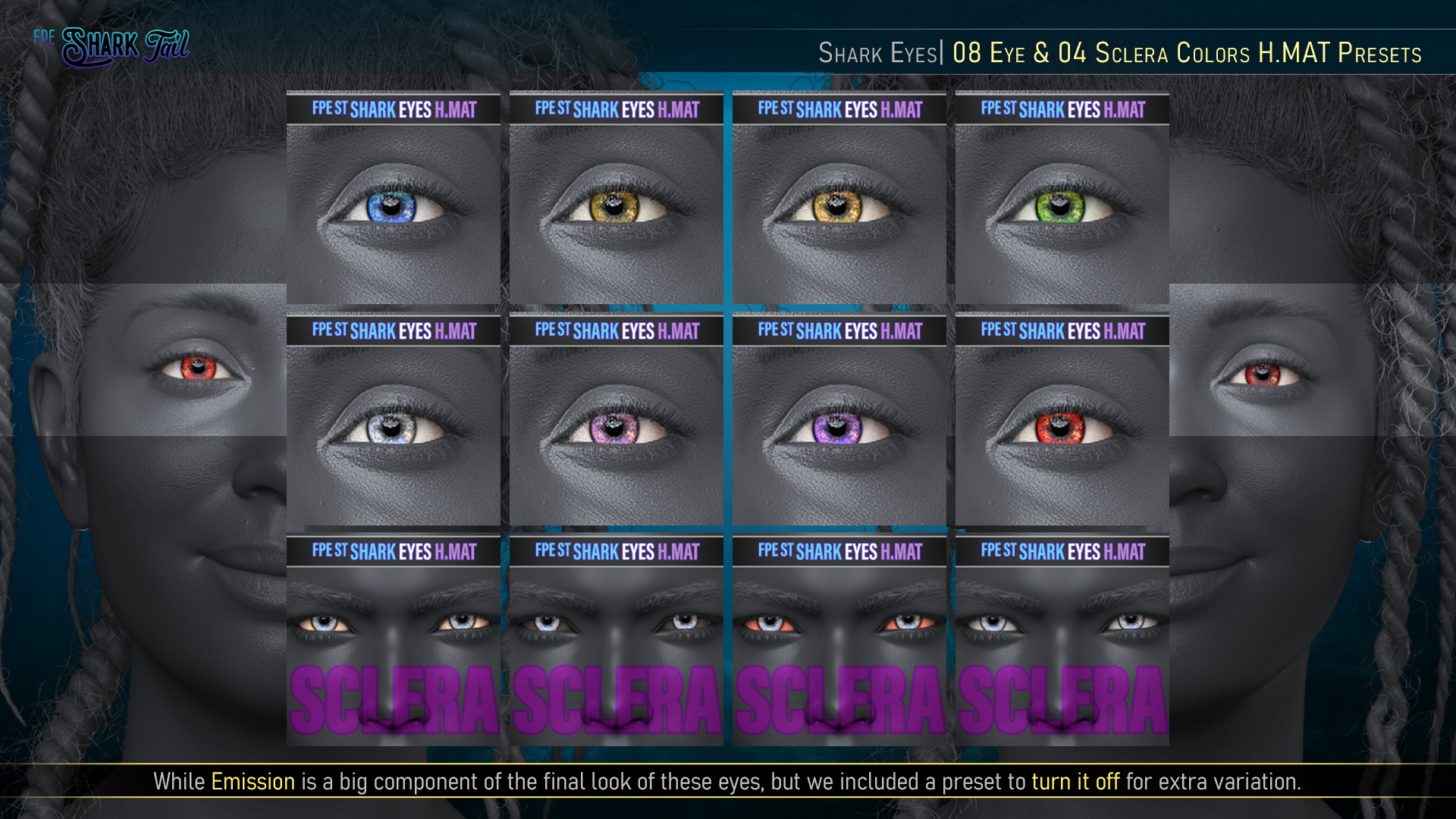 FPE Shark Tail for Genesis 9 | Daz 3D