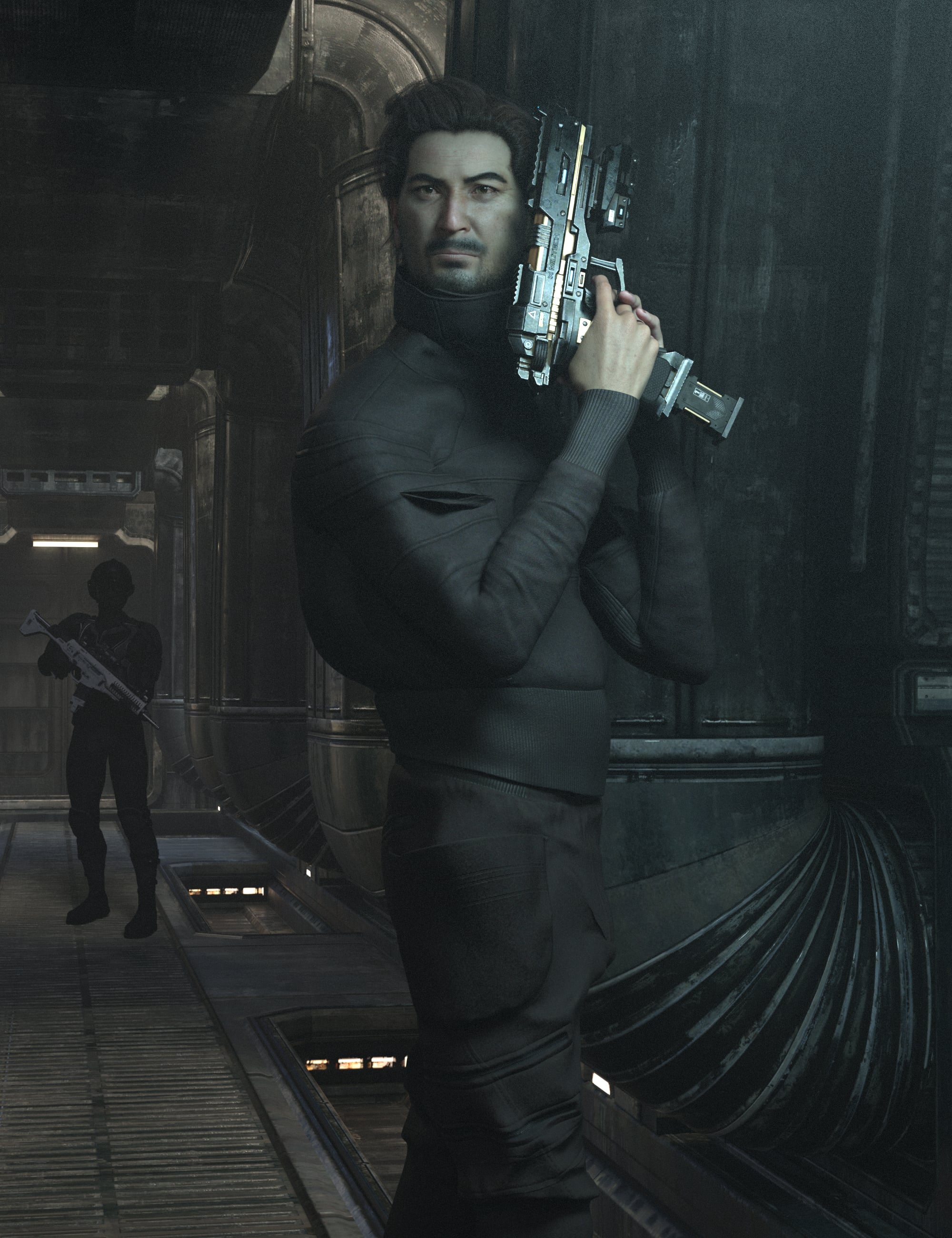 Phx Roderick HD for Genesis 9 Masculine | Daz 3D