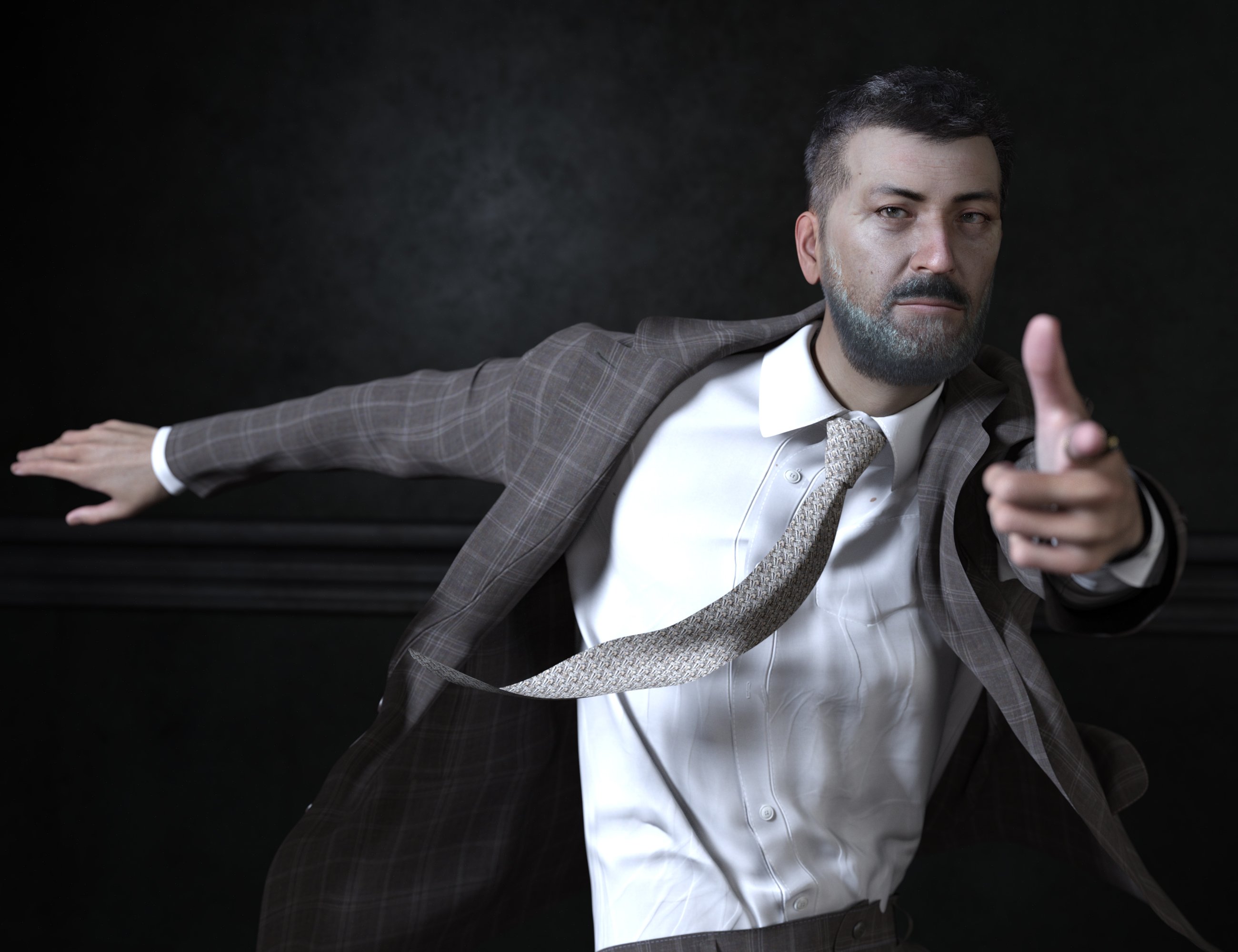 Phx Roderick HD for Genesis 9 Masculine | Daz 3D