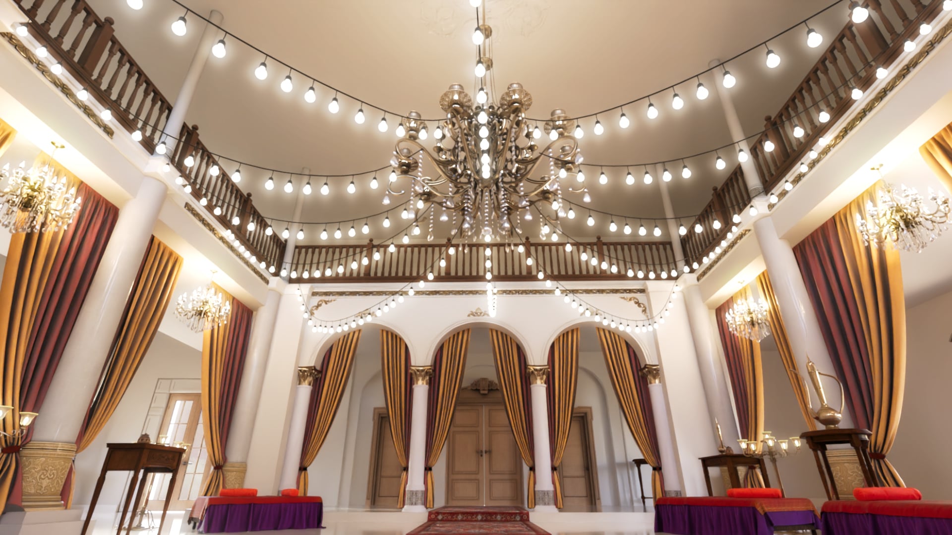 Indian Hall | Daz 3D