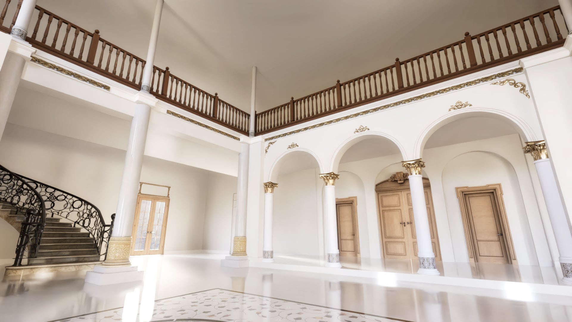 Indian Hall | Daz 3D