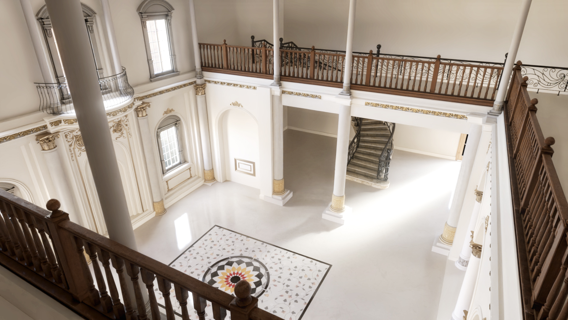 Indian Hall | Daz 3D
