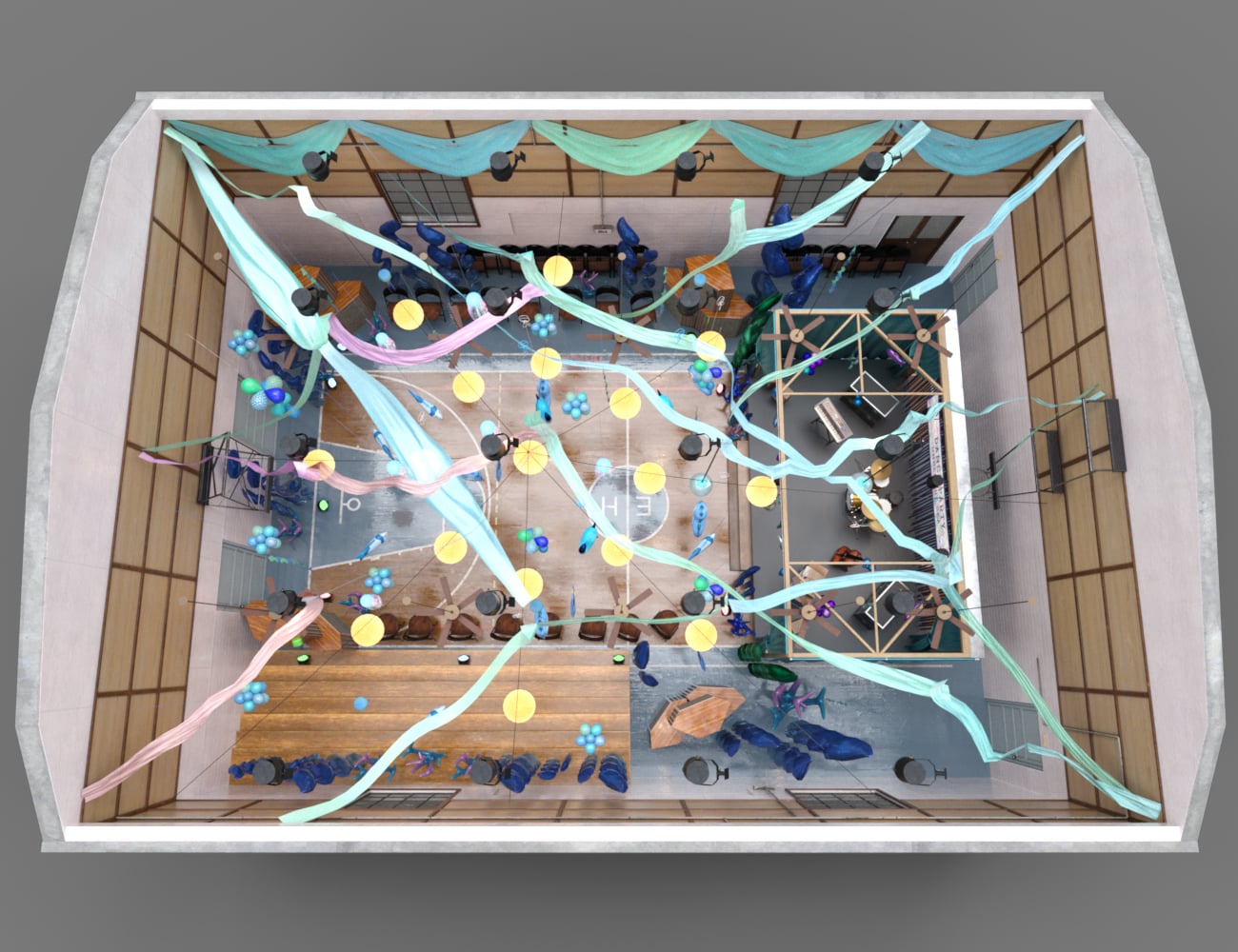 XI Dance Hall | Daz 3D