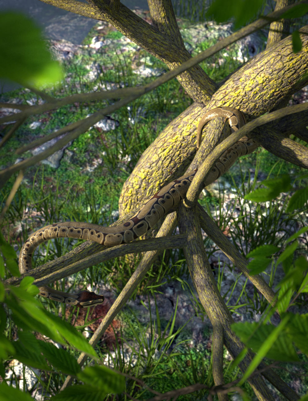 SY The Constrictor 2 | Daz 3D
