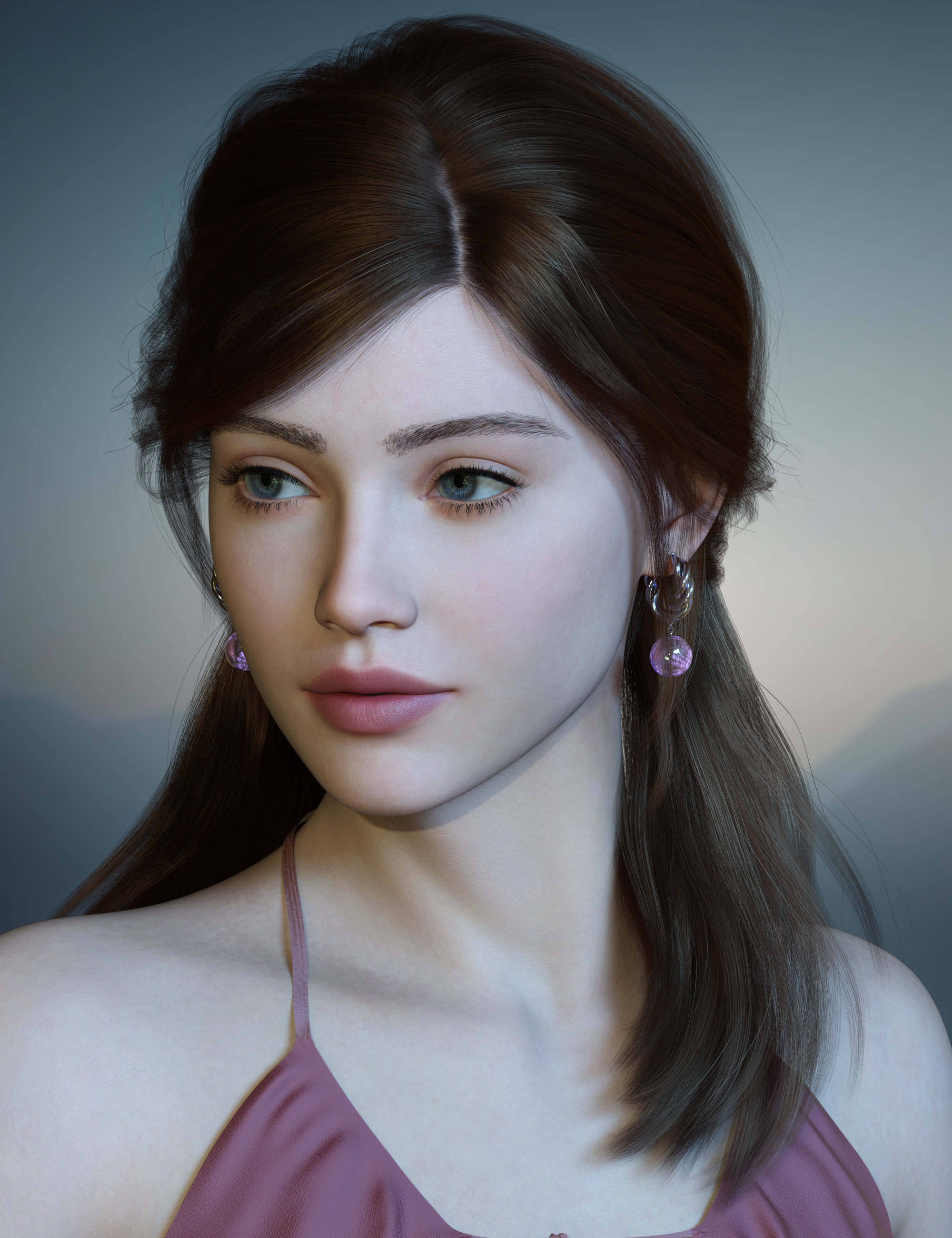 ALO Faidra Hair for Genesis 9, 8 and 8.1 Females | Daz 3D
