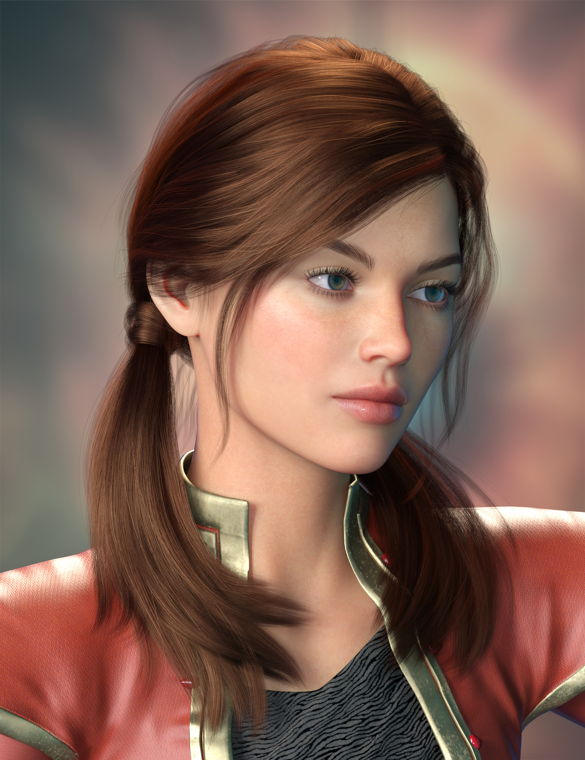 ALO Faidra Hair for Genesis 9, 8 and 8.1 Females | Daz 3D