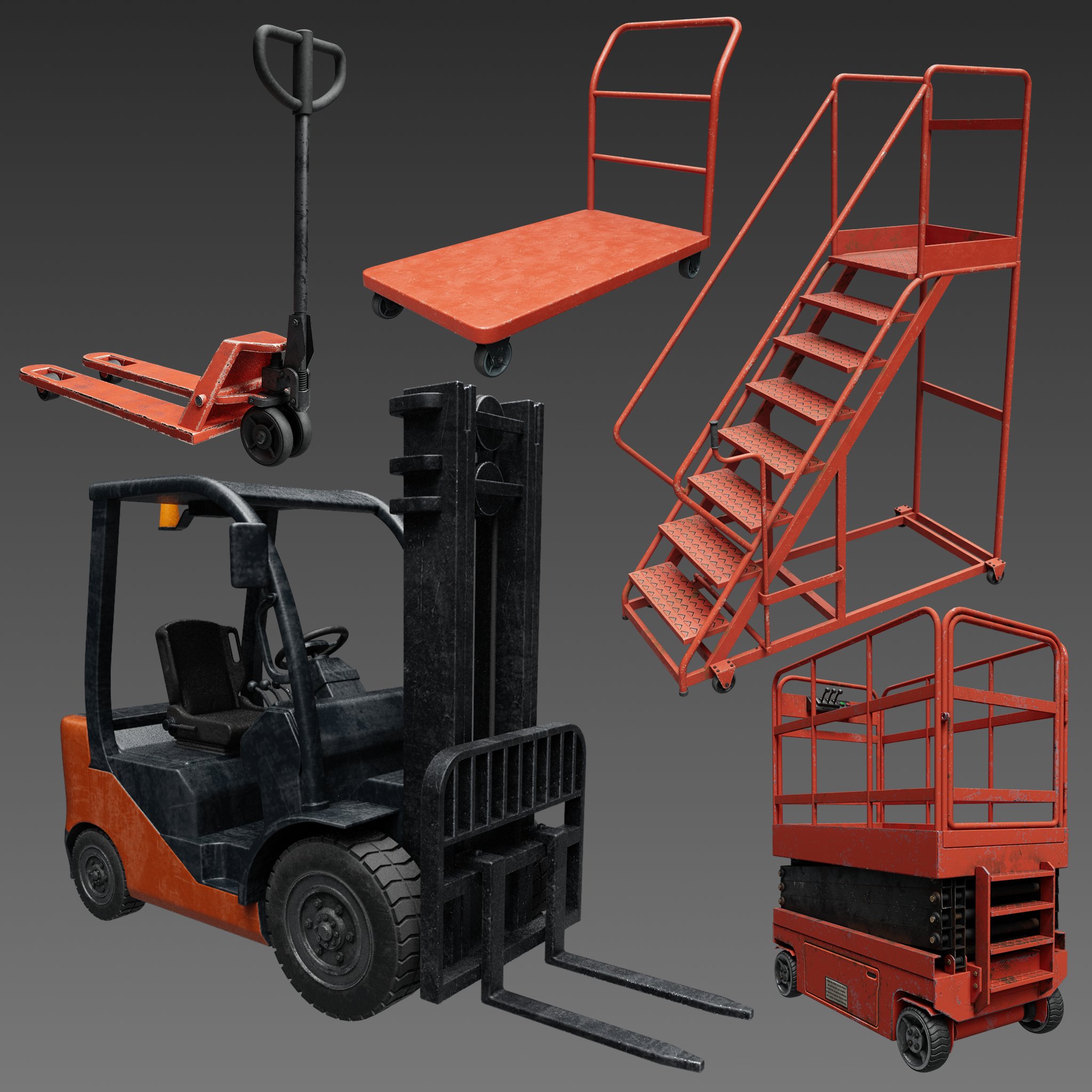 FG Packing Warehouse Bundle | Daz 3D