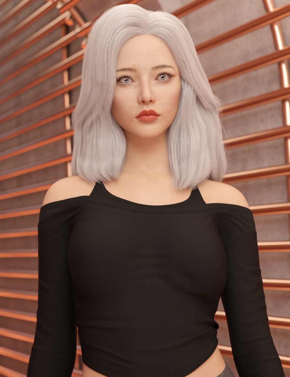 EG KNDE Hair,Hncm,Lonz,and EG Lovely Poses for Genesis 9 Bundle | Daz 3D
