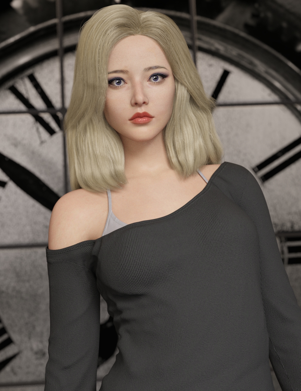 EG KNDE Hair,Hncm,Lonz,and EG Lovely Poses for Genesis 9 Bundle | Daz 3D