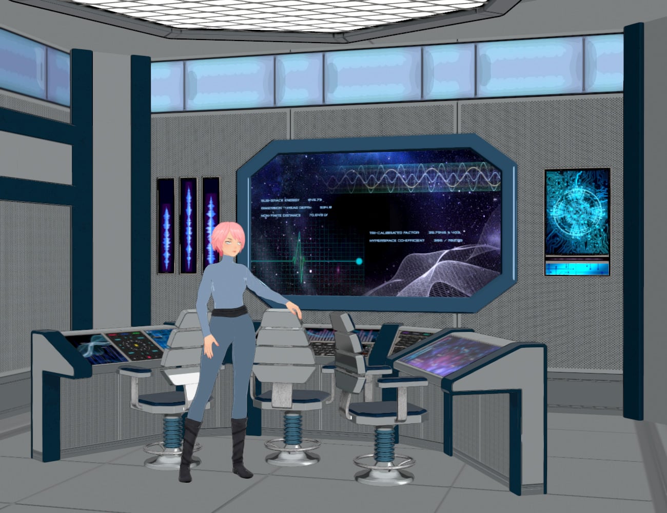 Sci-Fi Background Vignette | Daz 3D