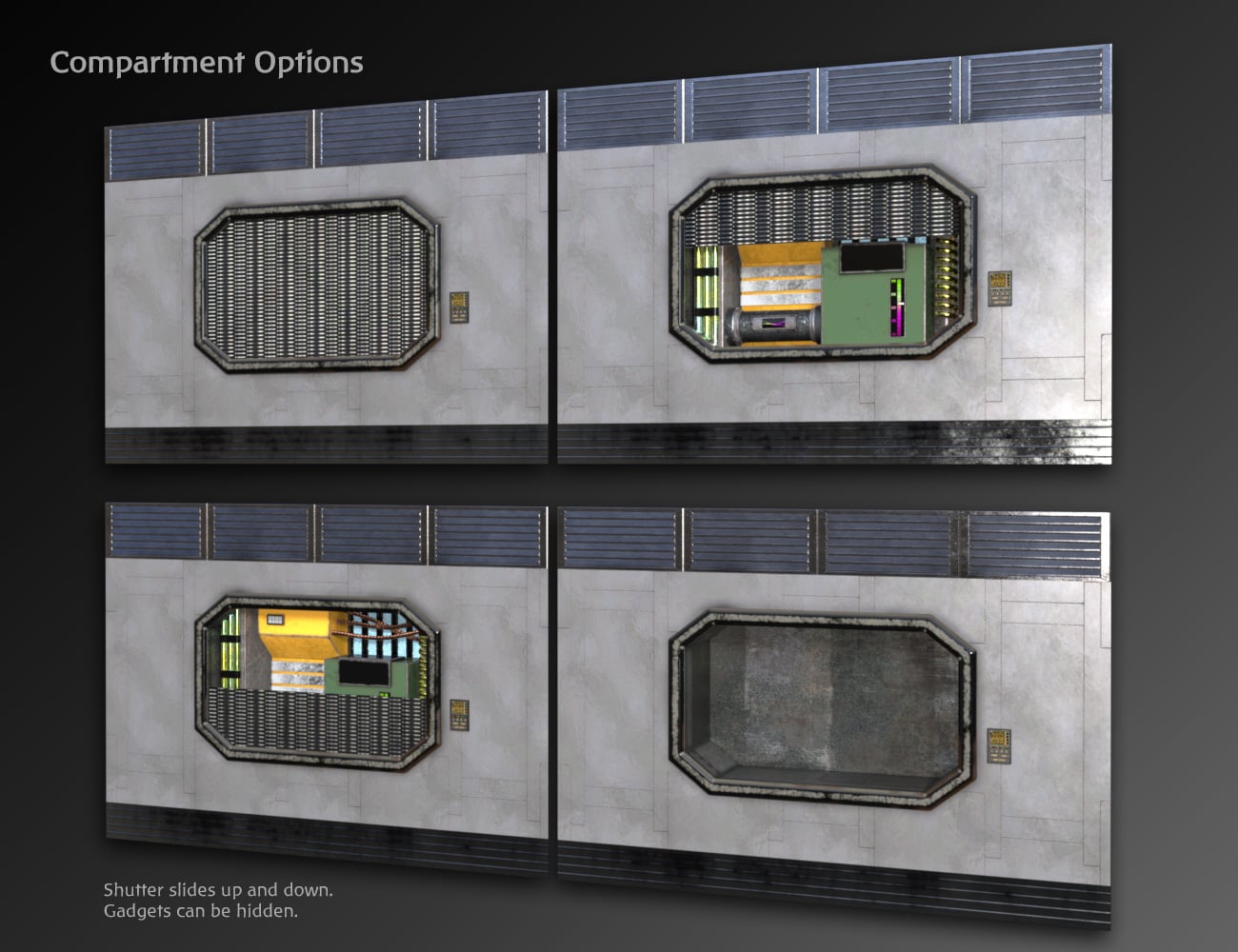 Sci-Fi Background Vignette | Daz 3D