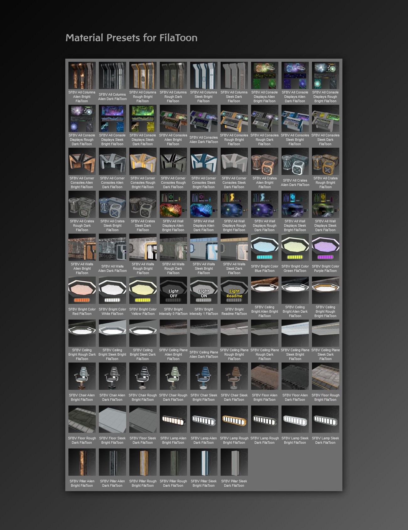 Sci-Fi Background Vignette | Daz 3D