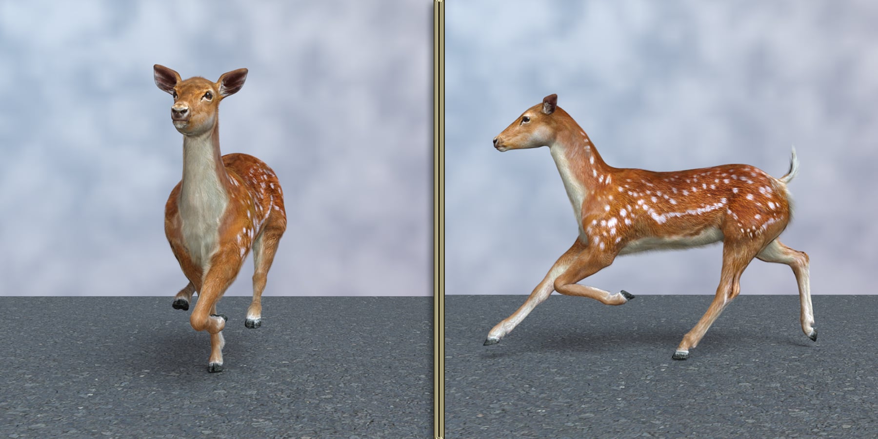 Deer Me Poses for DA Deer | Daz 3D