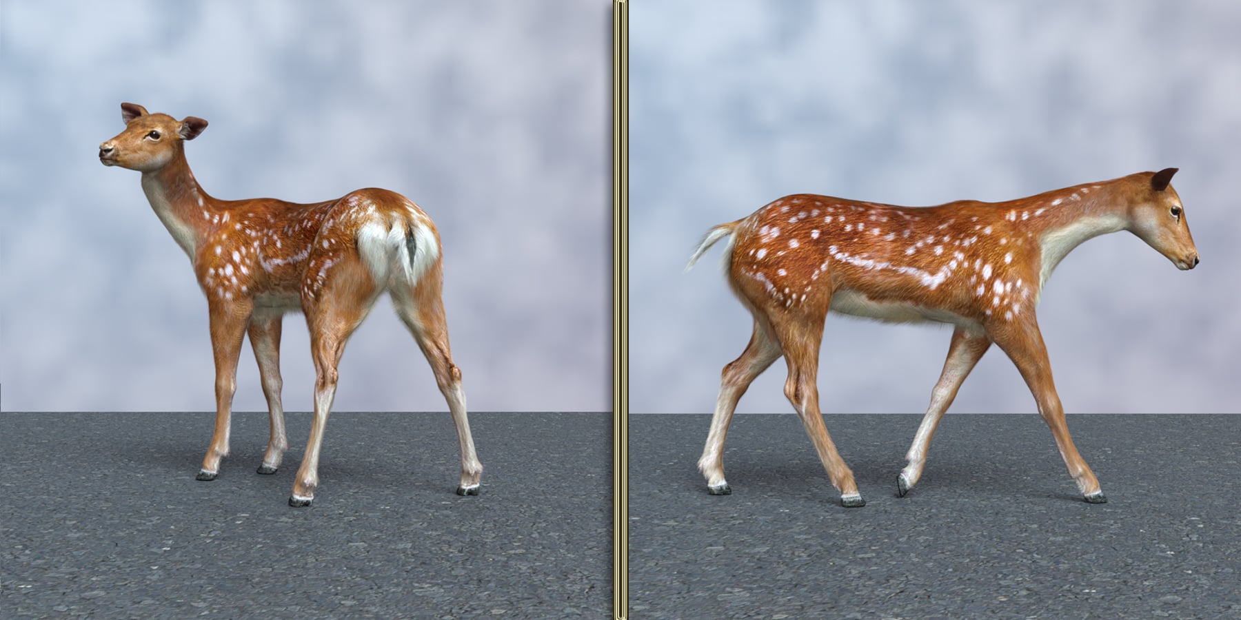 Deer Me Poses for DA Deer | Daz 3D