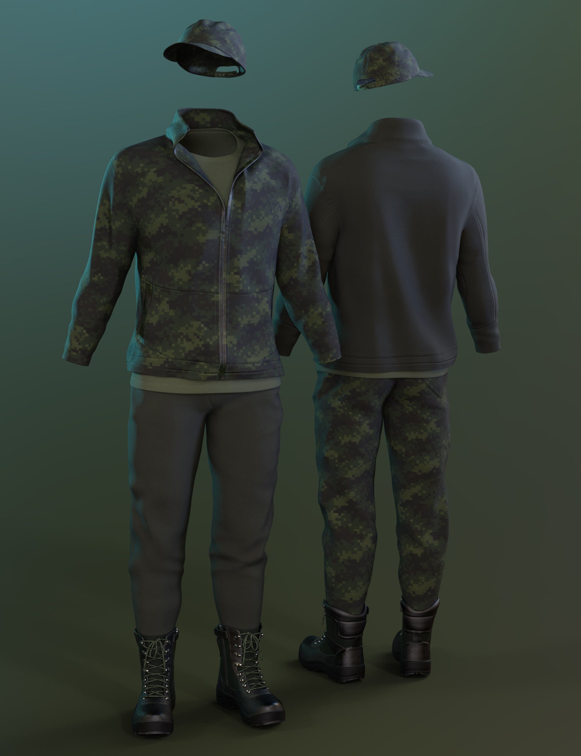 Trekline for Genesis 9 Texture Add On | Daz 3D