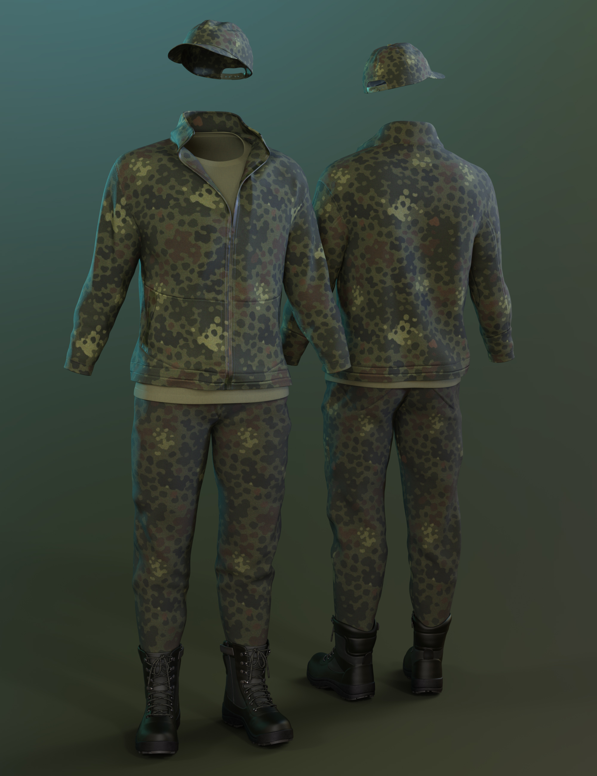 Trekline for Genesis 9 Texture Add On | Daz 3D