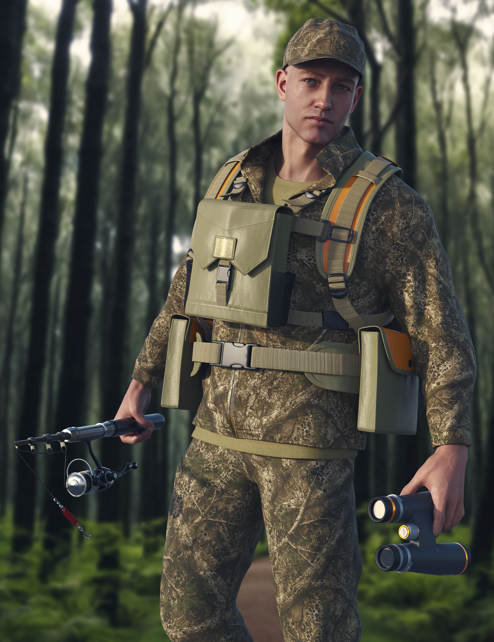 The Rugged Male Bundle | Daz 3D