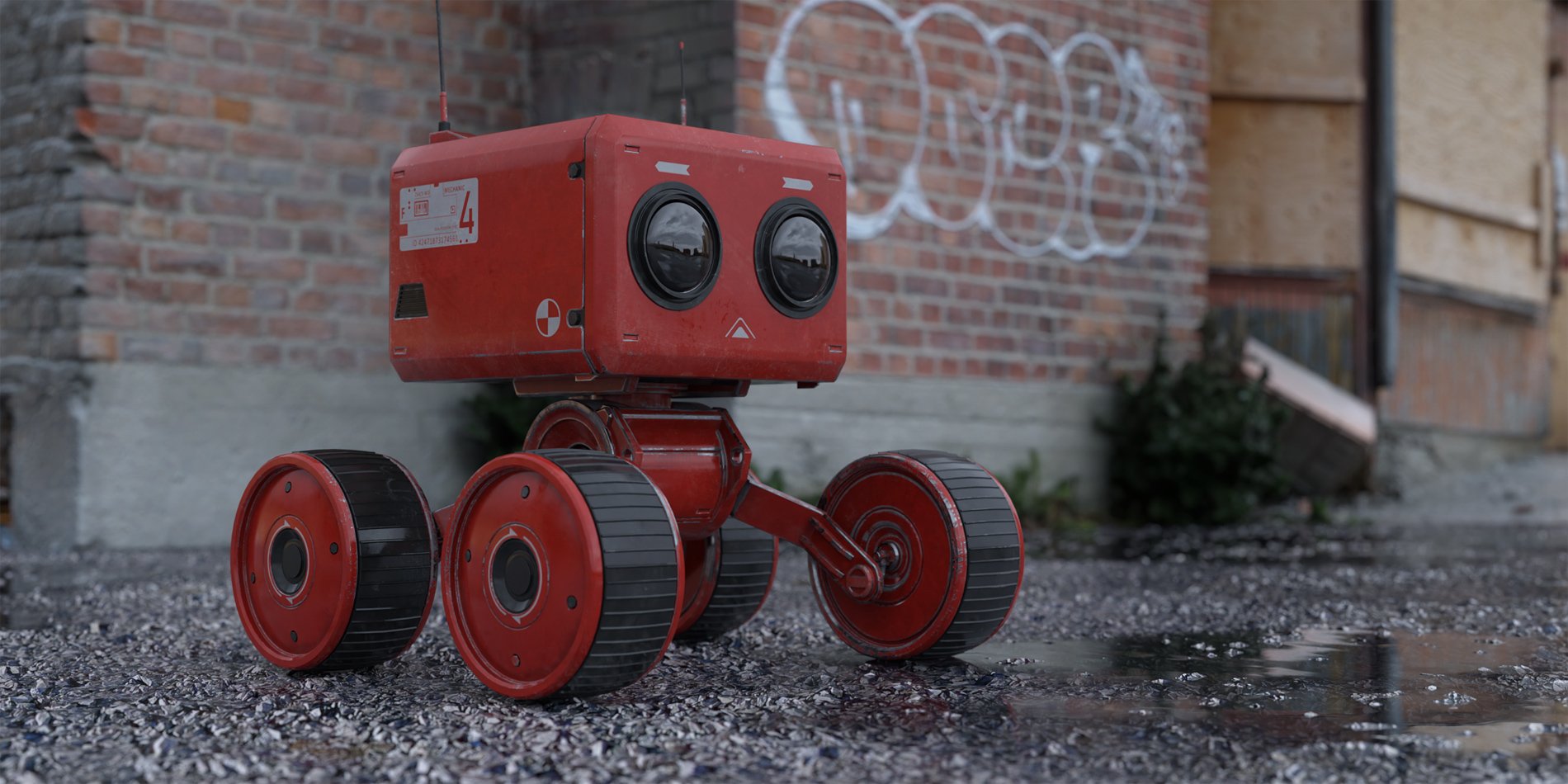 Rusty the Robot | Daz 3D