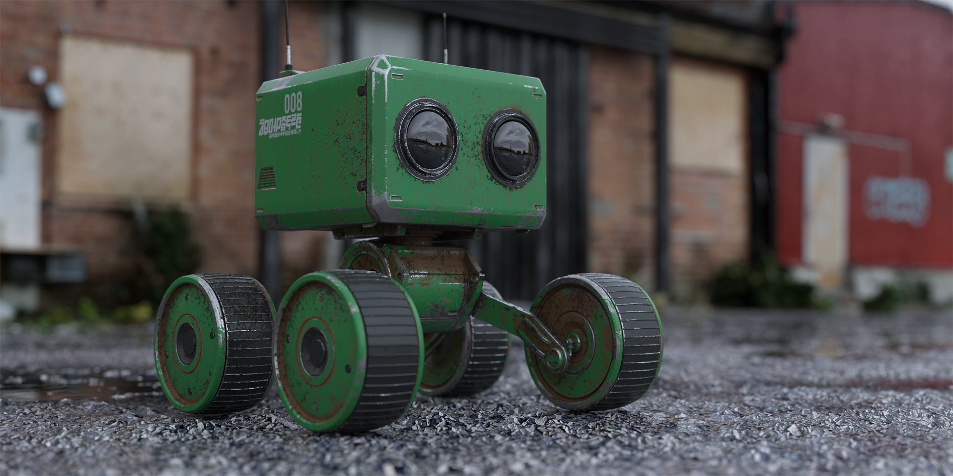 Rusty the Robot | Daz 3D