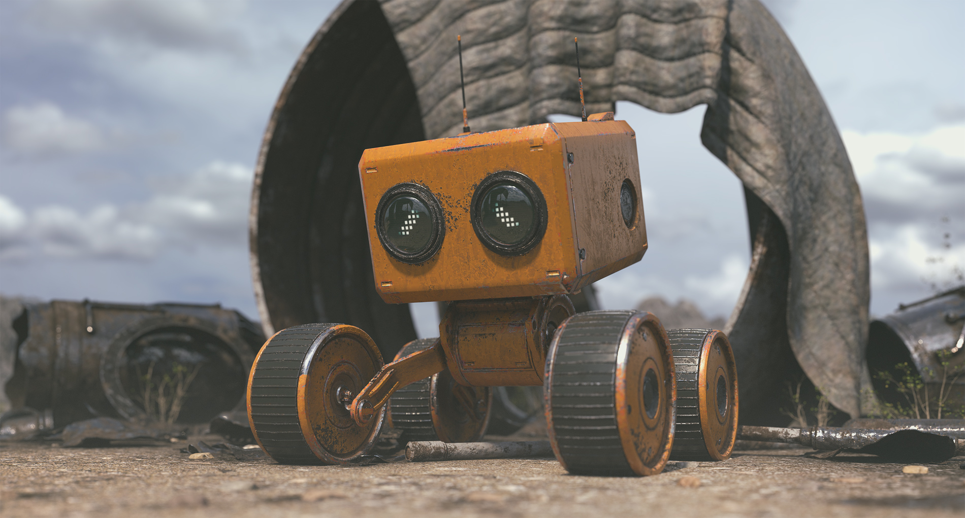 Rusty the Robot | Daz 3D