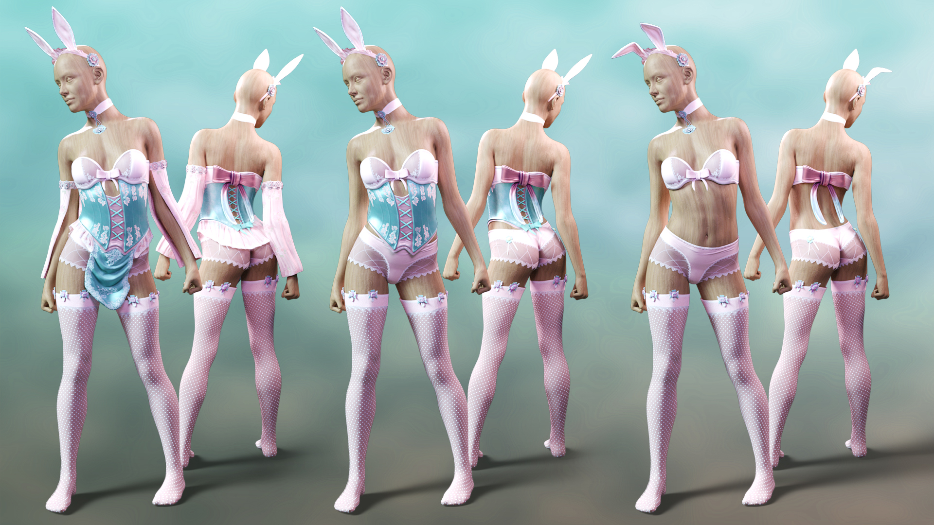 Easteria Outfit for Genesis 9 | Daz 3D