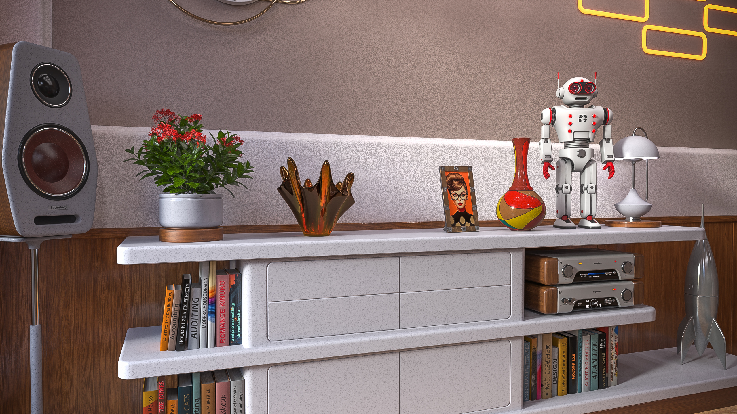 SE Futuristic Interior Props | Daz 3D