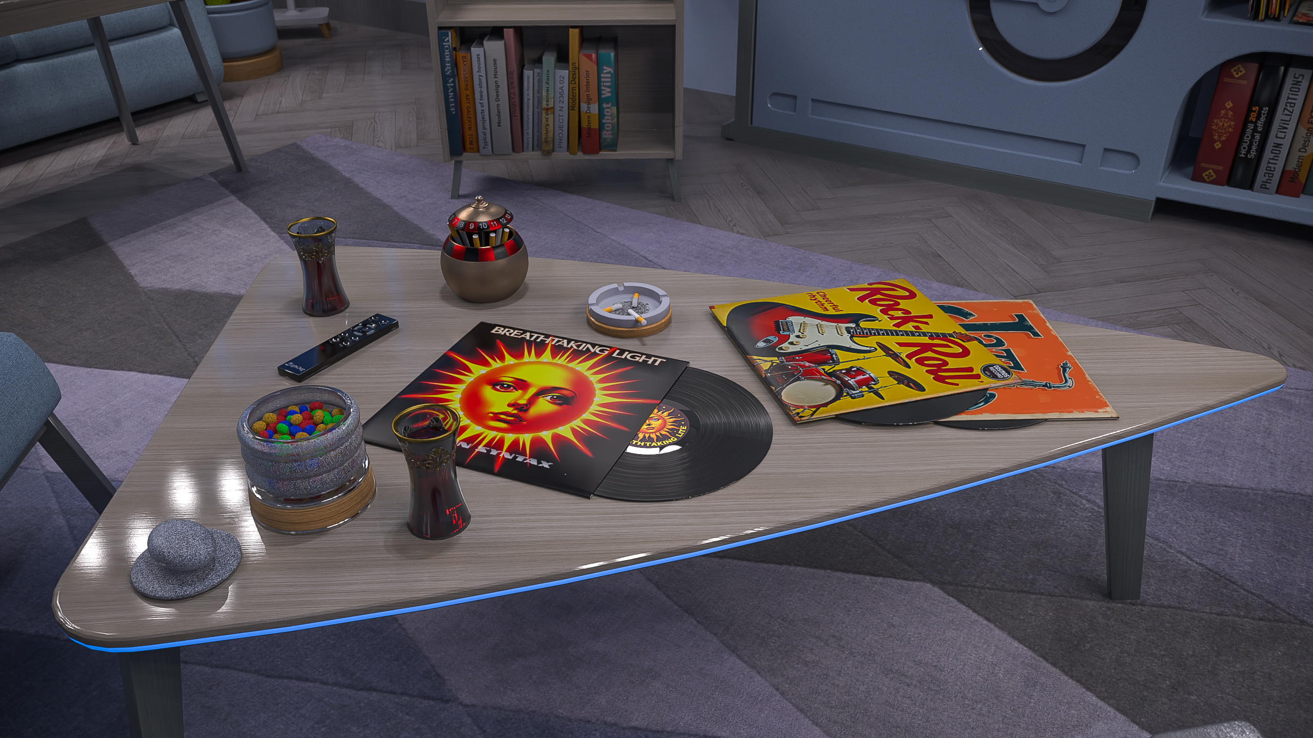 SE Futuristic Interior Props | Daz 3D