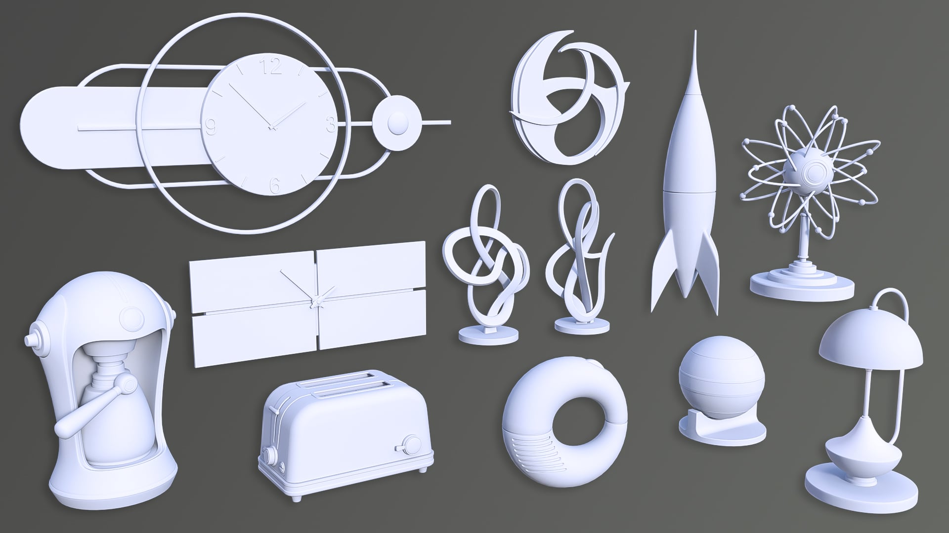 SE Futuristic Interior Props | Daz 3D