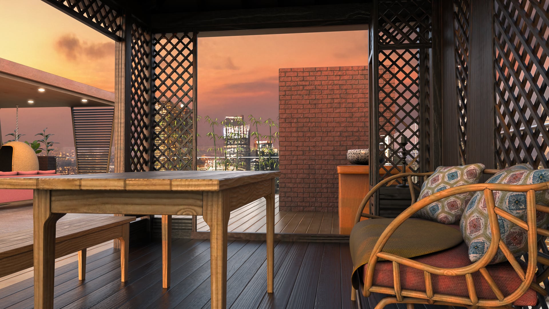 Rooftop Cottage | Daz 3D