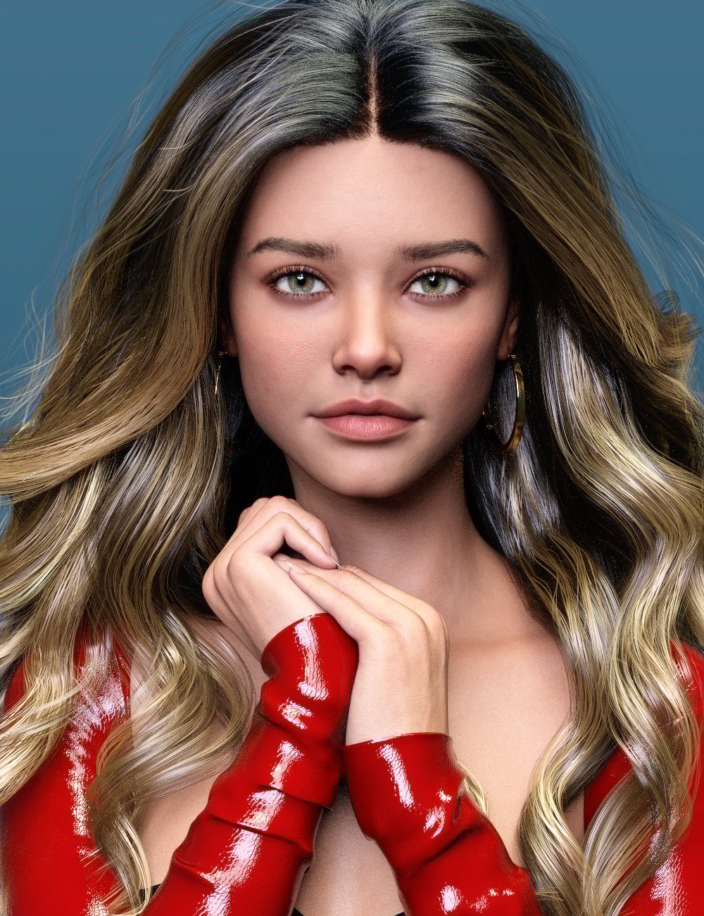 P3D Fashion Model Shapes for Genesis 9 Feminine | Daz 3D