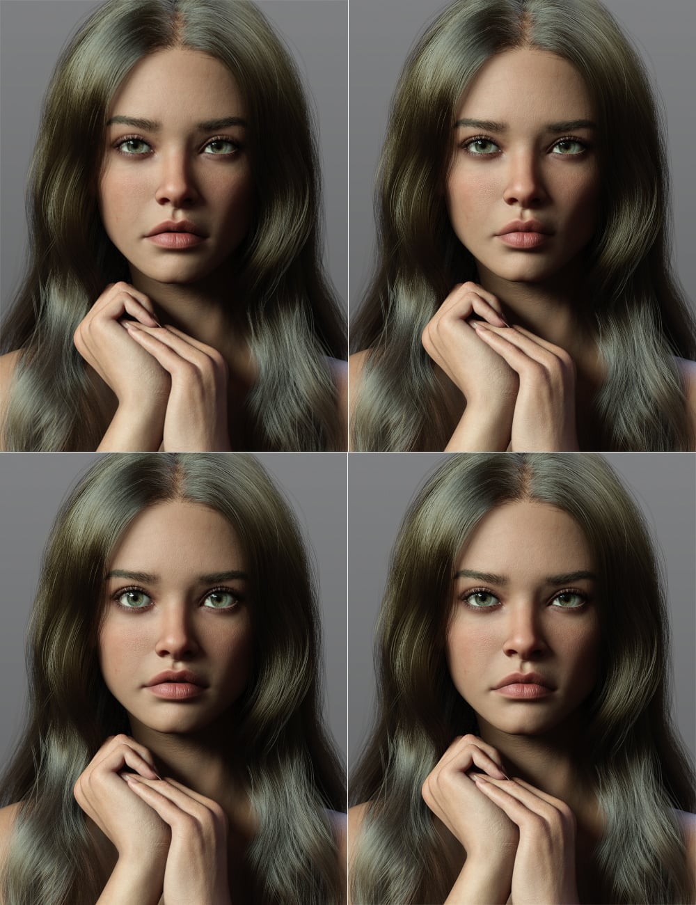 P3D Fashion Model Shapes for Genesis 9 Feminine | Daz 3D