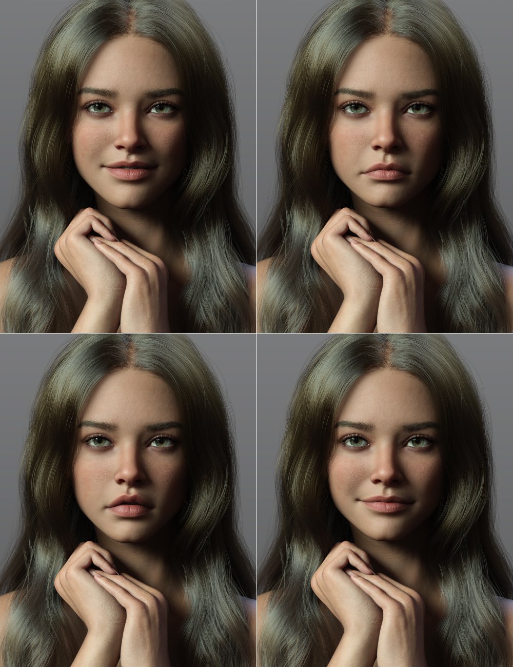 P3D Fashion Model Shapes for Genesis 9 Feminine | Daz 3D